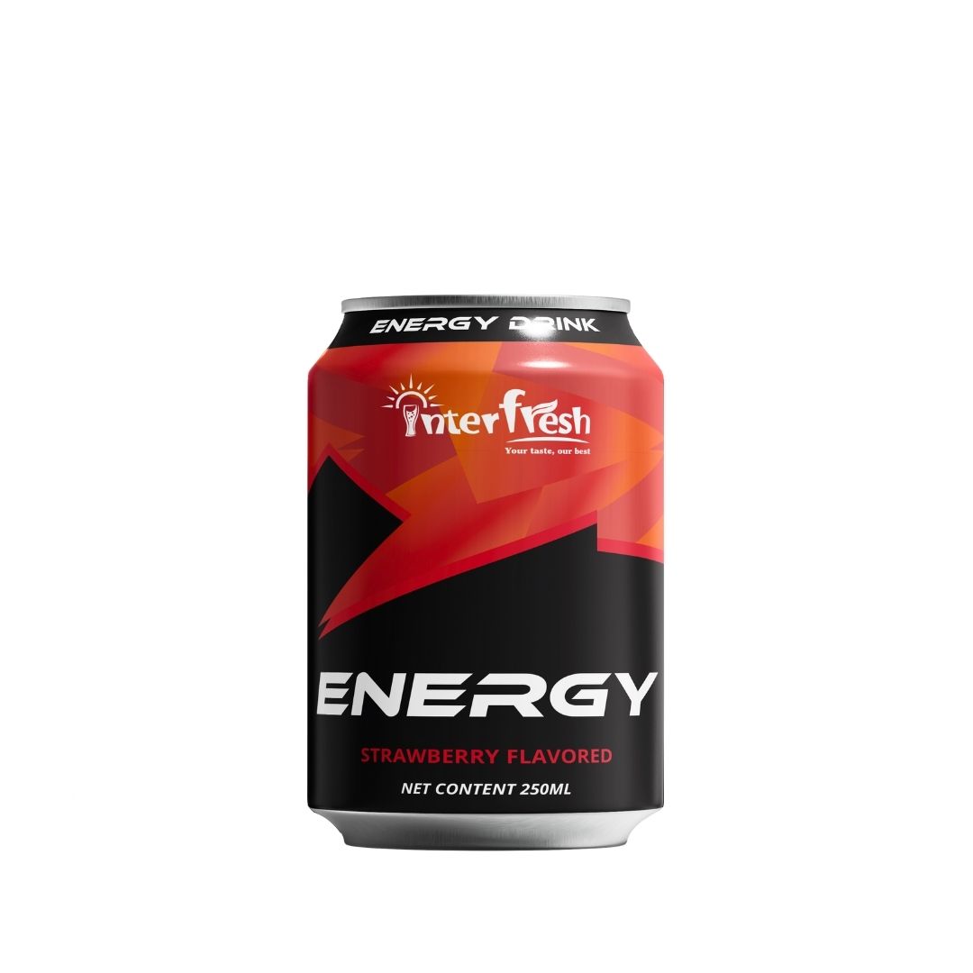 250ml Interfresh Energy Drink Strawberry flavour - Interfresh Food ...
