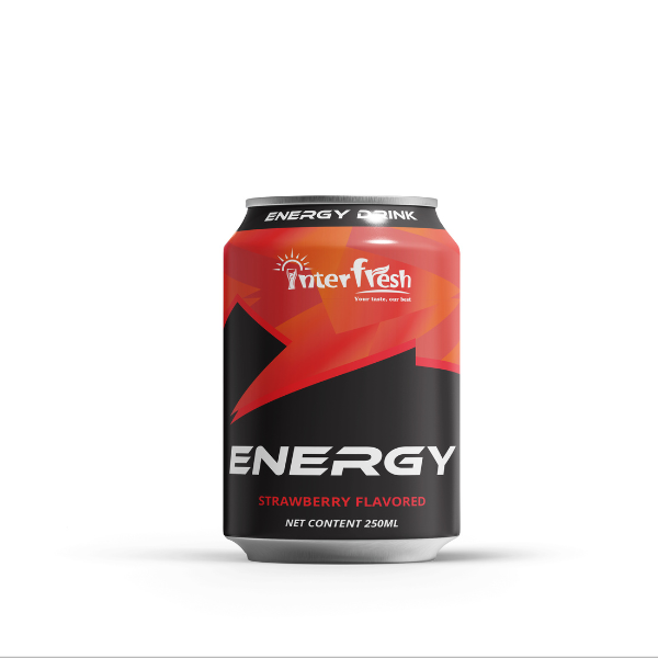 Strawberry Energy drink - INTERFRESH FOOD AND BEVERAGE COMPANY LIMITED